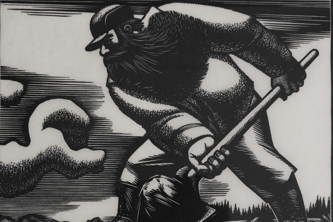 Lines of Empathy: Prints and Drawings by Richard Correll | Cascadia Art ...